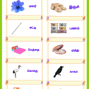 Tamil Month Names | Tamil Months Chart | தமிழ் மாதங்கள்